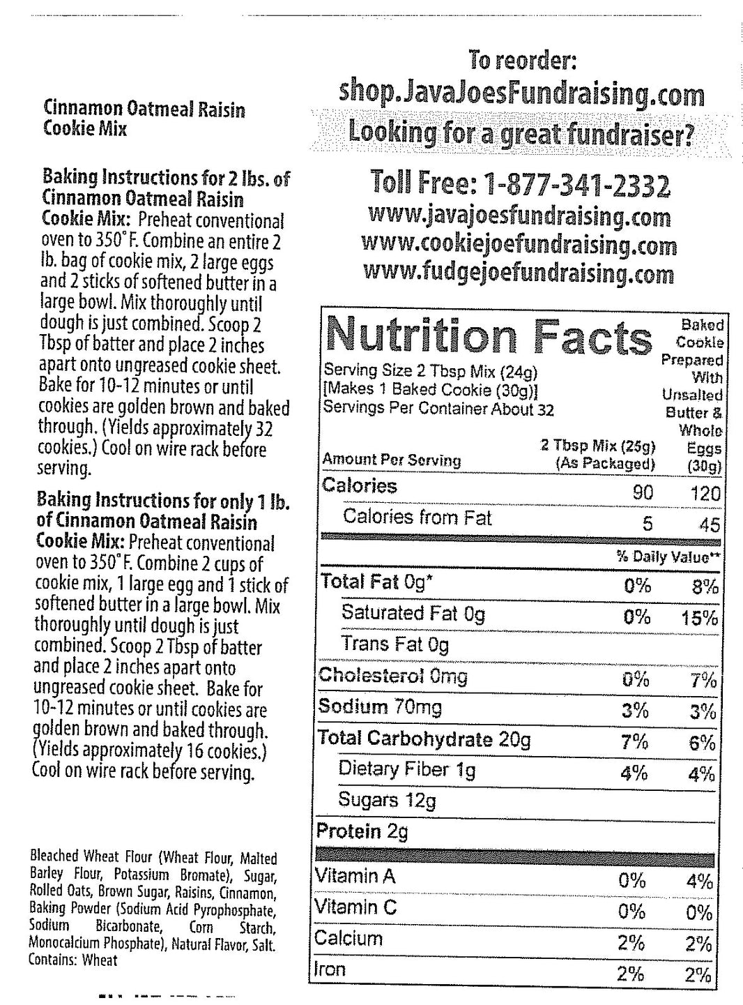 Products – Java Joe's Fundraising